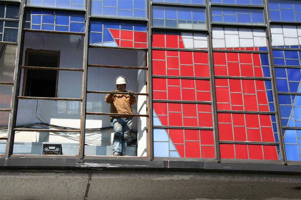An Iconic Stained Glass Window from JFK International Airport | Olde ...