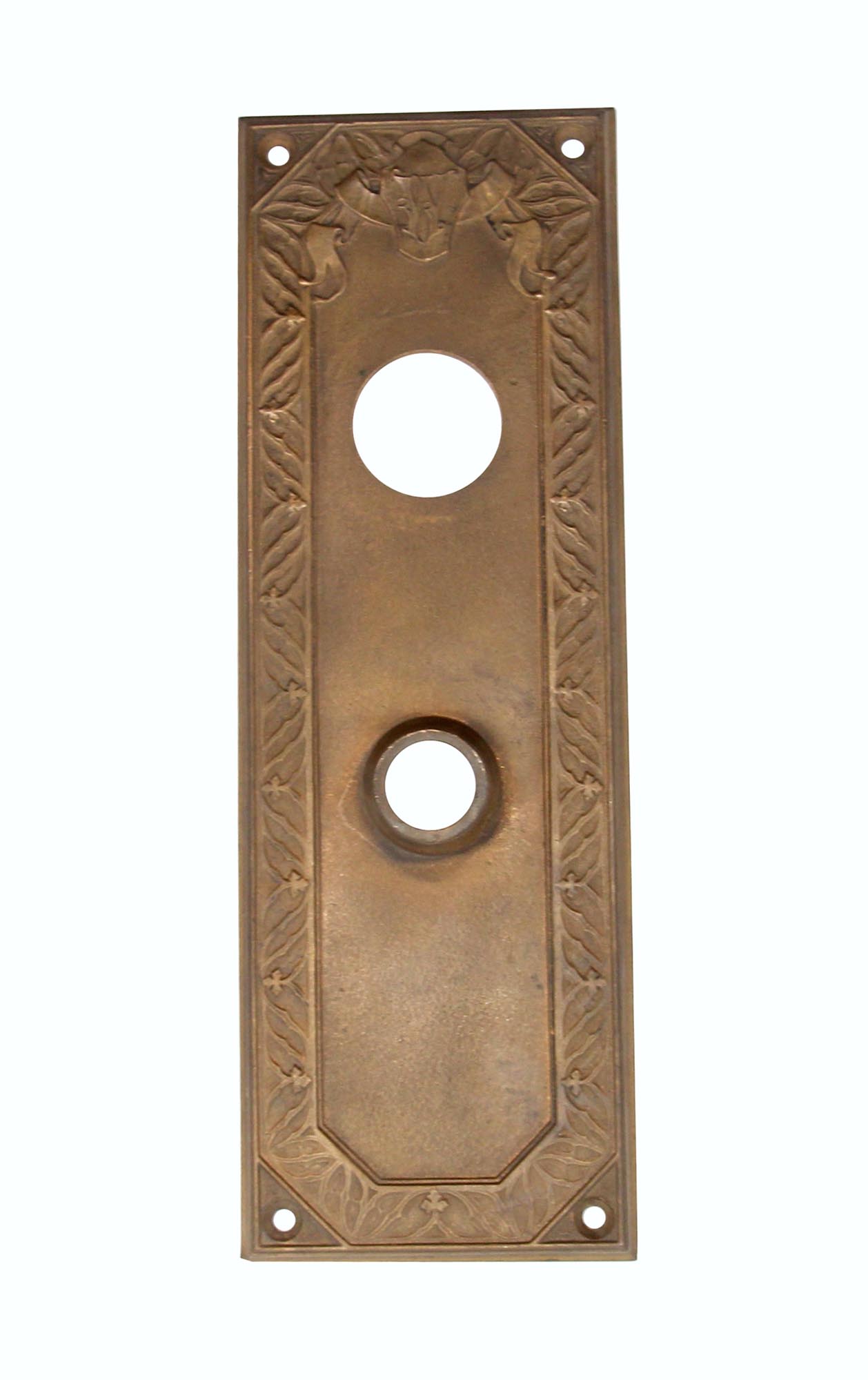 Antique Greek Yale & Towne Bronze Ephesus Entry Door Plate | Olde Good ...