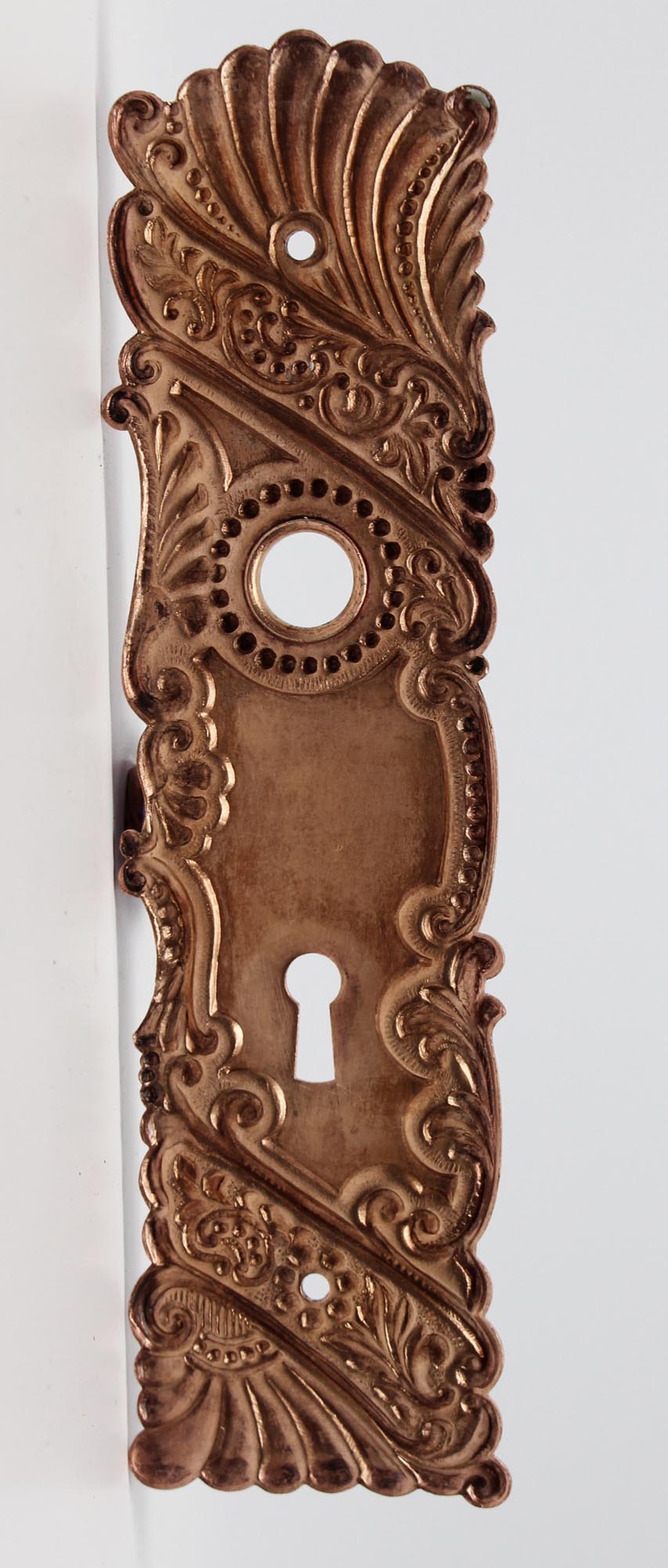 Polished Brass Roanoke Keyhole 8 in. Back Plate | Olde Good Things