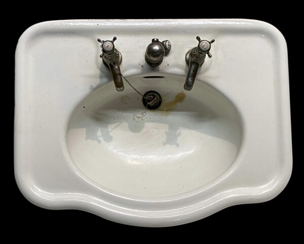 Antique French 28 in. Bathroom Wall Sink | Olde Good Things