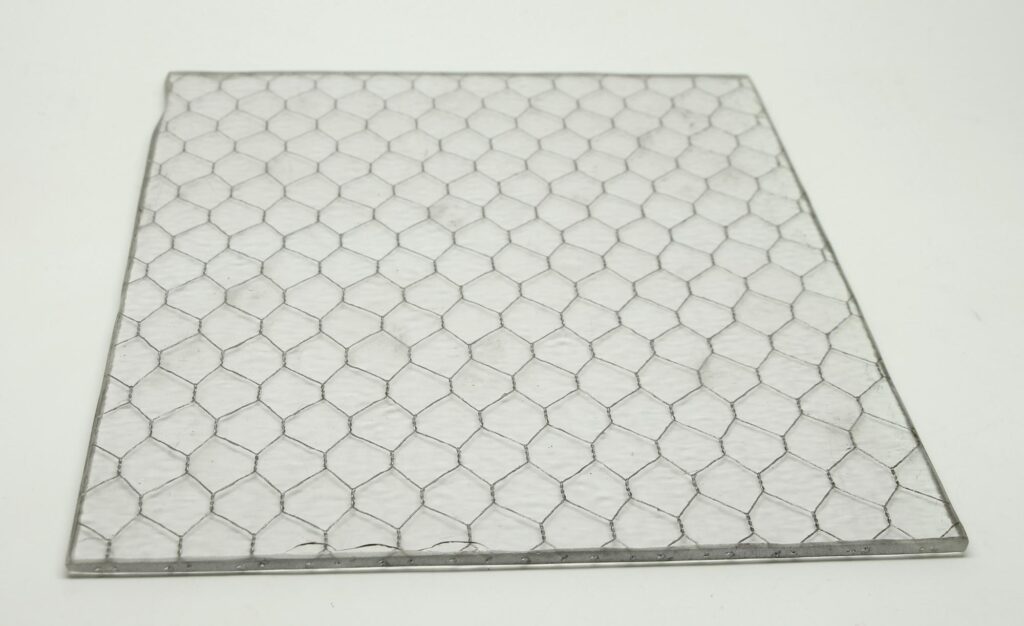 Hammered Vintage Chicken Wire Glass | Olde Good Things