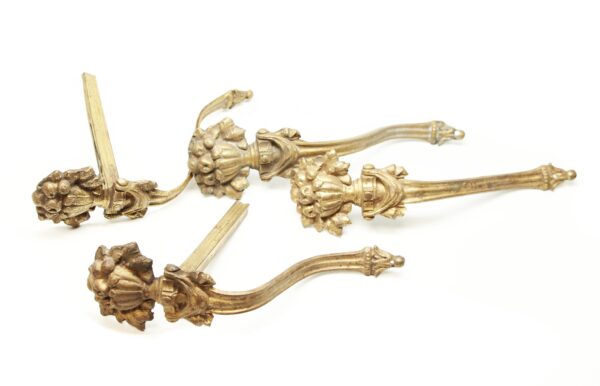 Antique Curtain Hardware | Brackets, Rods, Tie Backs, Finials