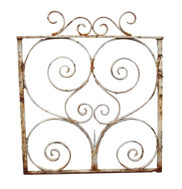 Antique Small Wrought Iron Gate | Olde Good Things