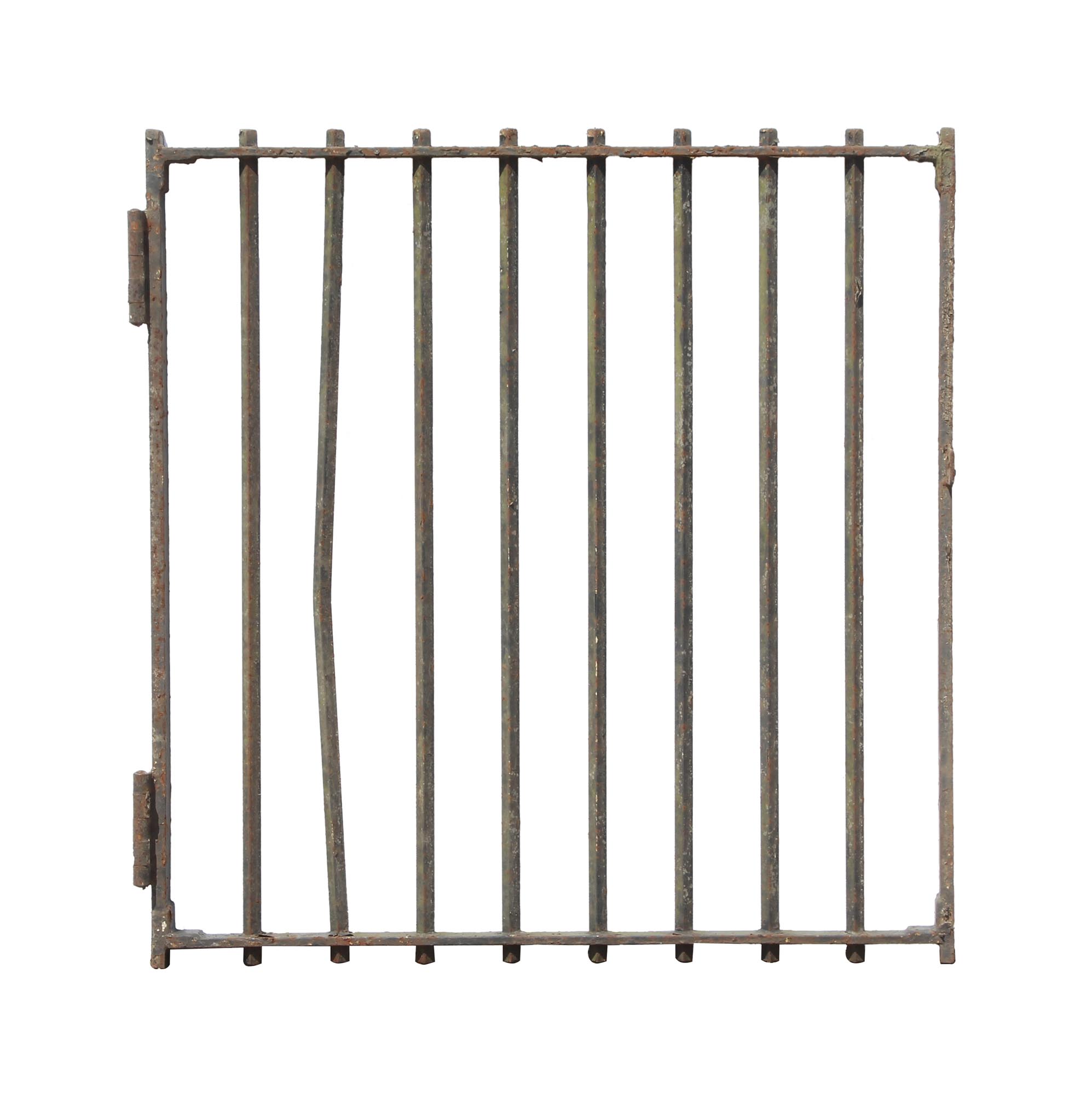 Simple Reclaimed Wrought Iron Gate | Olde Good Things