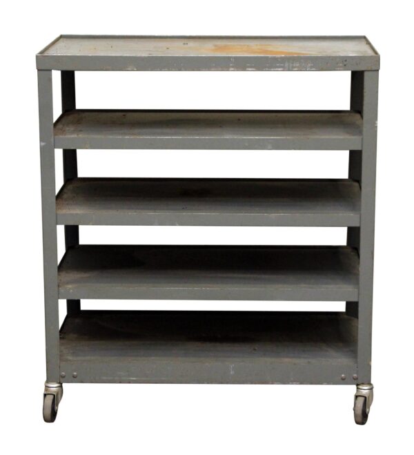 Five Tier Industrial Utility Cart | Olde Good Things