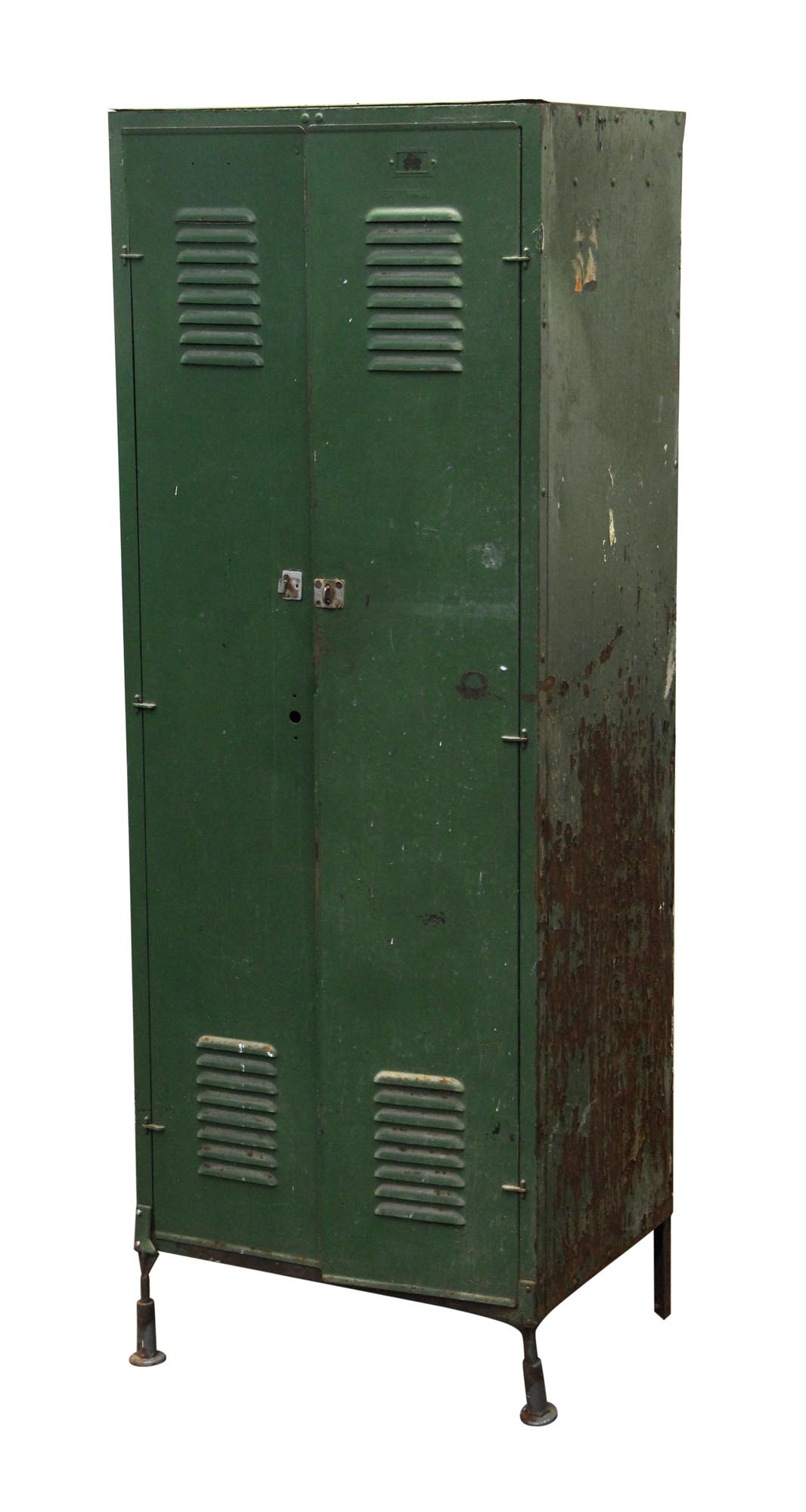 Rusted Green Locker | Olde Good Things
