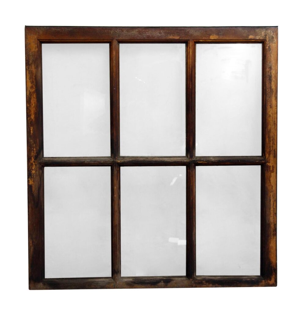 Wood Frame Six Pane Window | Olde Good Things