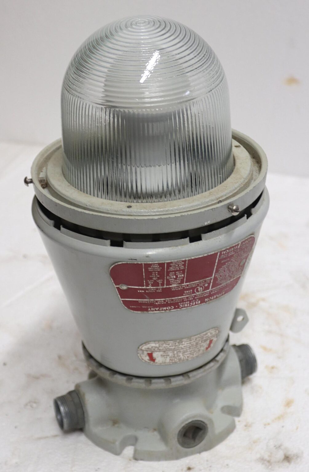 Appleton A-51 Series Industrial Explosion Proof Ceiling Light | Olde ...