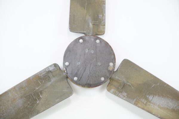 Reclaimed Steel Industrial Aluminum Fan Blade Propeller | Olde Good Things