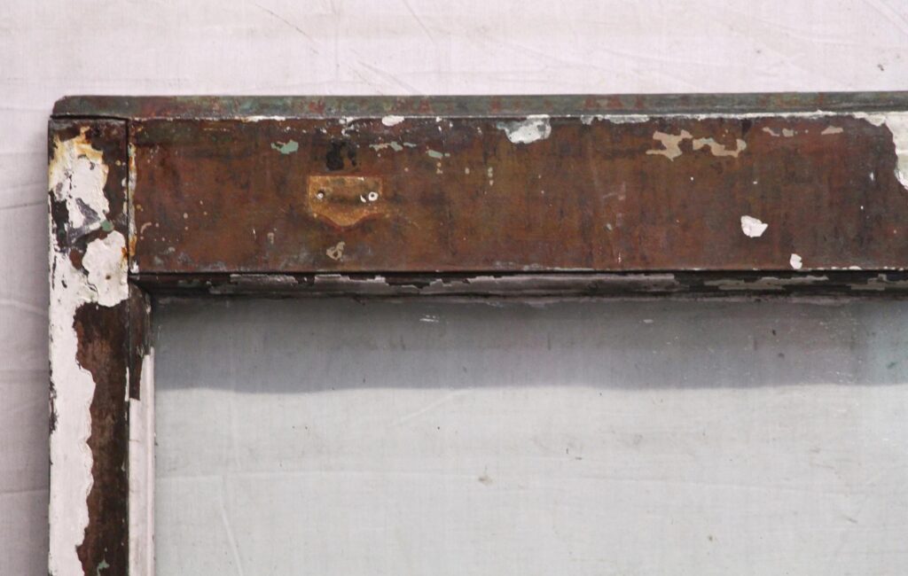 47.25 x 38 Copper Plate Glass Window | Olde Good Things