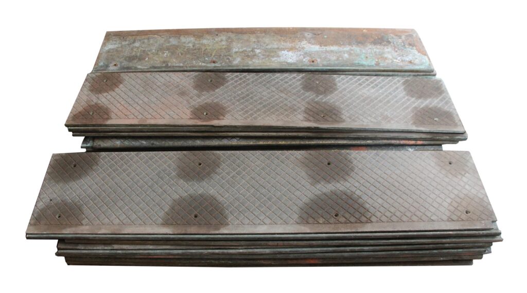 Solid Brass New York City Subway Stair Treads | Olde Good Things