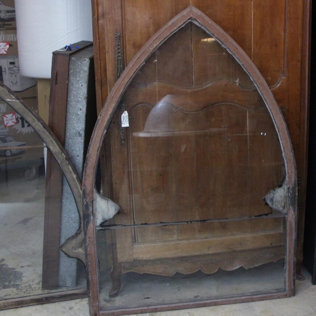 Peaked Wood Framed Window | Olde Good Things