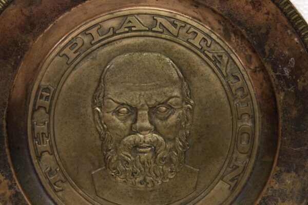 The Plantation Figural Copper Plate | Olde Good Things